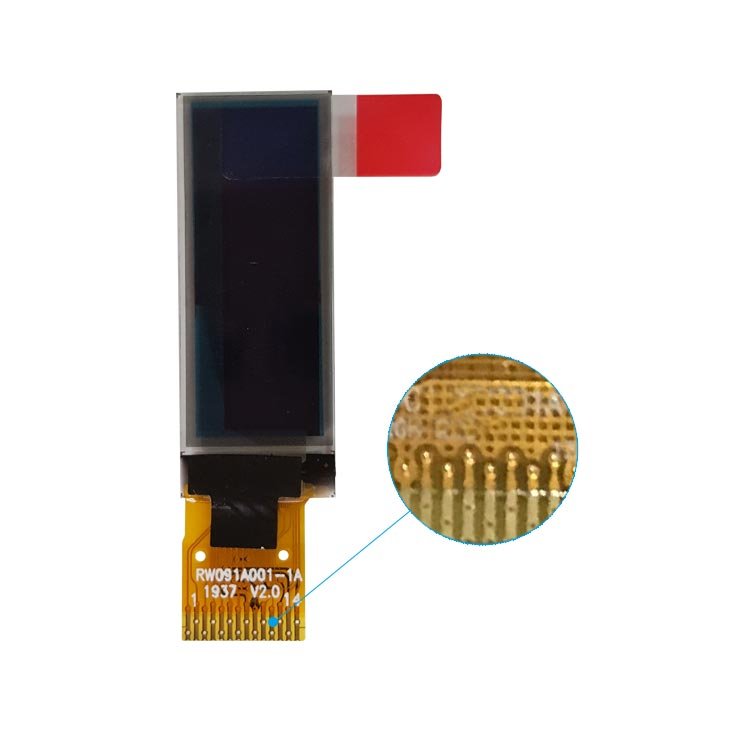 0.91inch PMOLED Vertical Monochrome color White OLED Display 128*32 IPS ... 0.91inch PMOLED Vertical Monochrome color White OLED Display 128*32 IPS ...