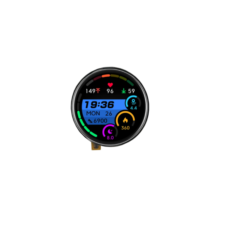 4.01inch Flexible AMOLED Display 192*960 Curved OLED Screen MIPI DSI Panel – Small TFT LCD ...